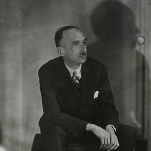 Portrait of François Mauriac